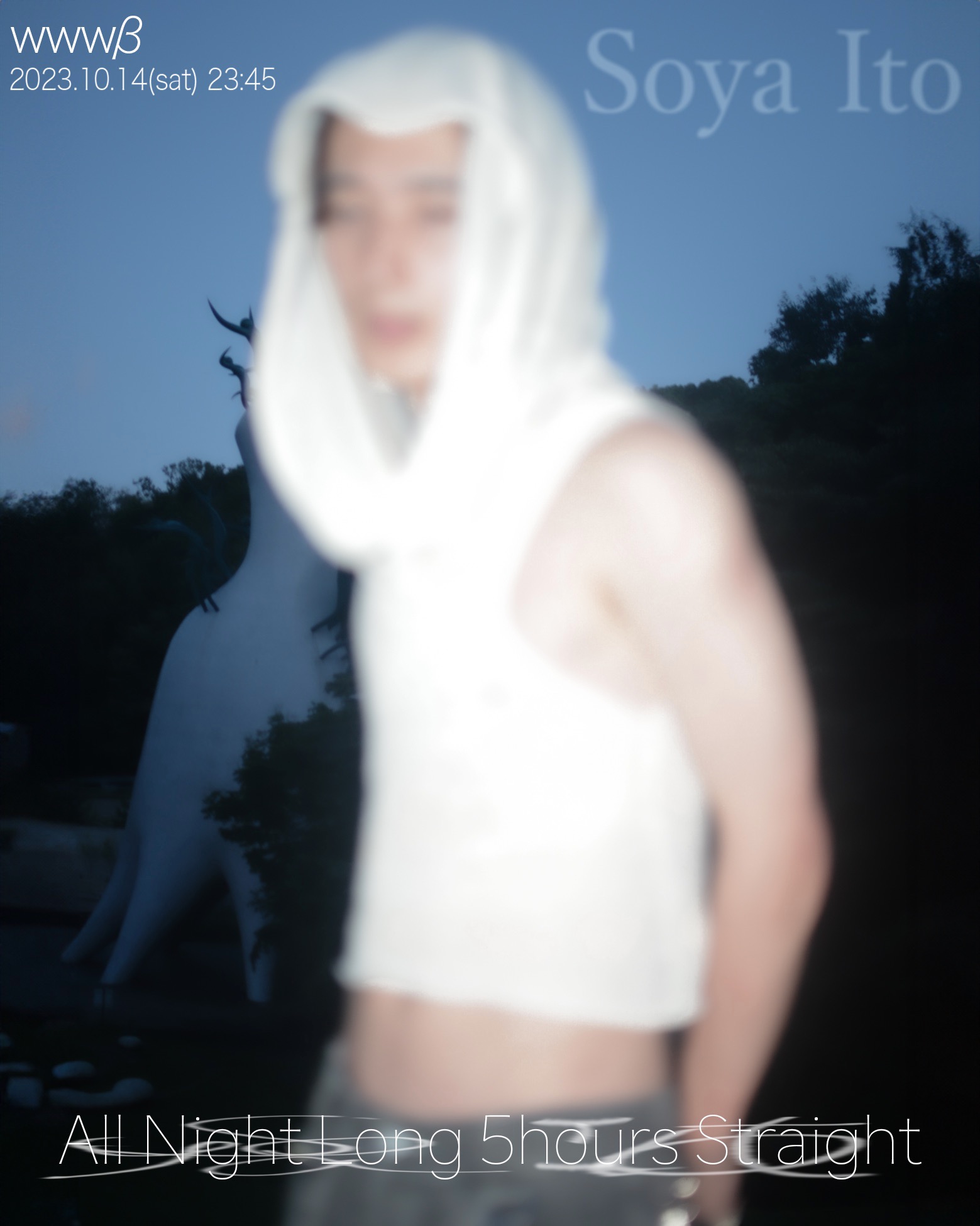 10/14(Sat) Soya Ito -All Night Long- | SCHEDULE | Shibuya WWW - WWW X